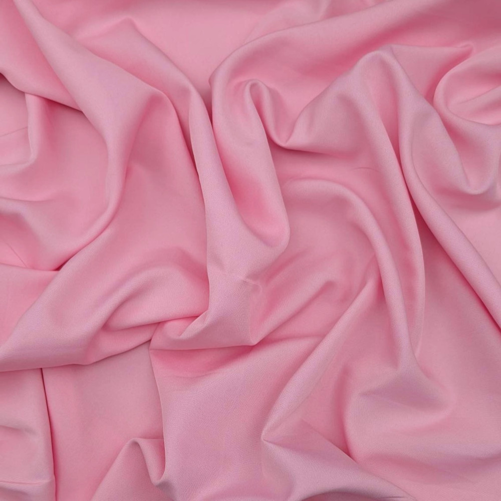 Baby Pink Budget Polyester Fabric, Baby Pink fabric for draping